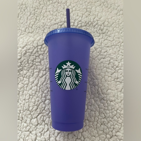 Starbucks | Other | Purple Starbucks Reusable Cup | Poshmark